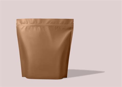 Brown Pouch Mockup Free Vectors And Psds To Download