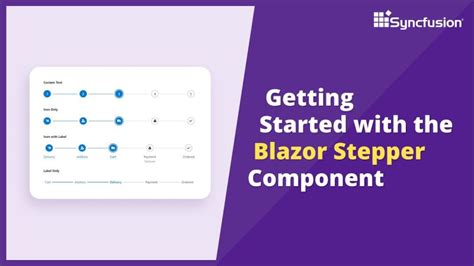Syncfusion On Linkedin Blazor Stepper Blazorstepper Syncfusion On Linkedin Blazor Stepper Blazorstepper
