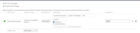 How To Configure Owncloud To Use External Storage Linode Docs