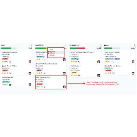 Odoo CRM Email Notifications App