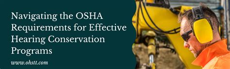 Osha Hearing Protection Guidelines Ehjwg