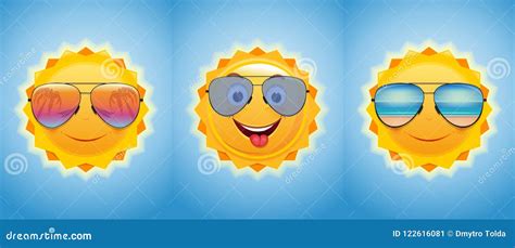 Glad Sol Stock Illustrationer Vektorer And Clipart 3871 Stock