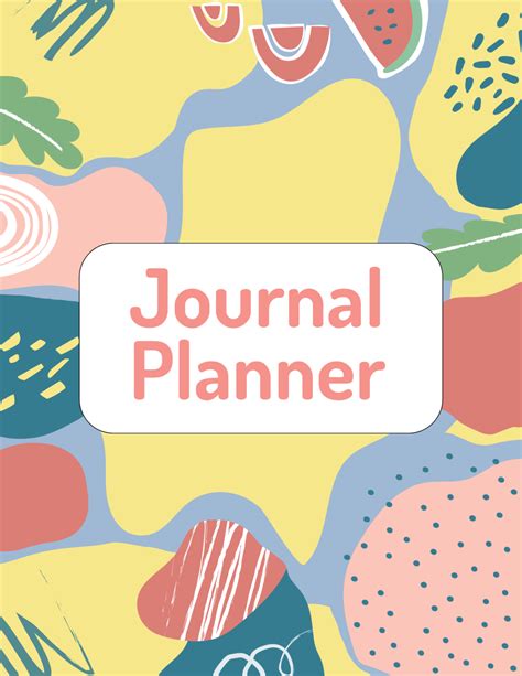 Free Journal Planner Template To Edit Online