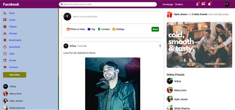 Github Nikhillokarefacebook Clone