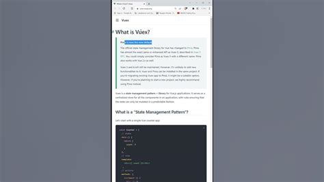pinia vs vuex state management library for vue composition api youtube