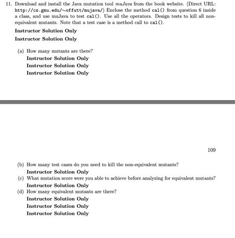 1 Download And Install The Java Mutation Tool Mujava