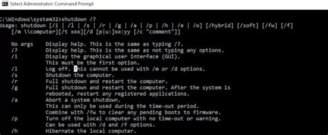How To Shutdown Reboot Or Hibernate Windows Using Shutdown Commands