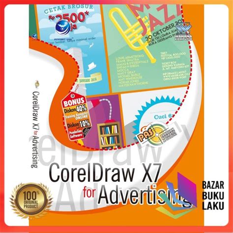 Buku Panduan Aplikasi Dan Solusi Coreldraw X7 For Advertising Lazada Indonesia