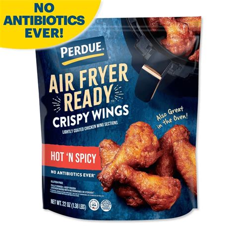 Perdue® Air Fryer Ready® Frozen Fully Cooked Hot N Spicy Chicken Wings