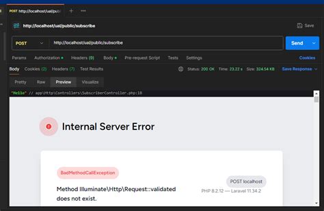 Laravel Why Is My Request Parameter Missing From The Post Request Stack Overflow