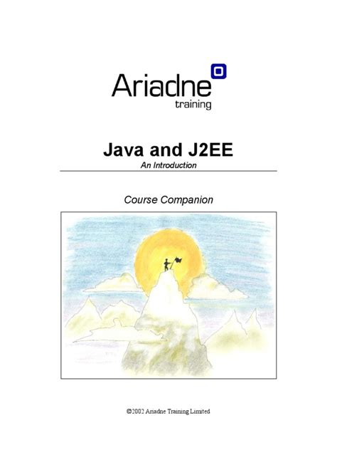 Java J2ee Intro Course Book V2 Pdf Java Programming Language