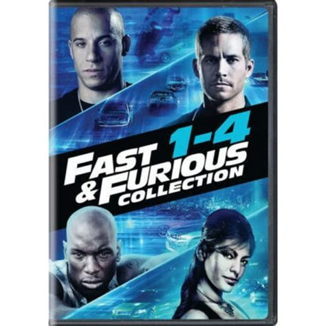 Fast And Furious Collection 1 4 Dvd