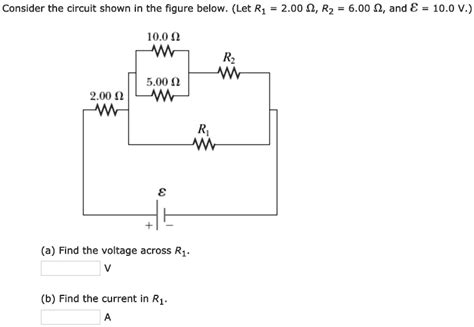 solved consider the circuit shown in the figure below let r1 2 00 0