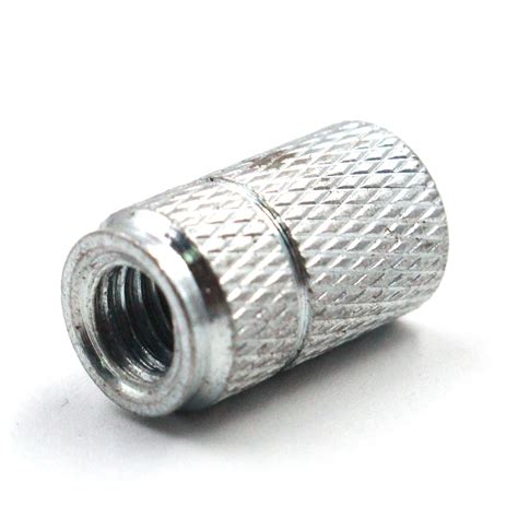 Hex Socket Flat Head Nut Stainless Steel Hexagon Flat Nut Inner Thread Custom Knurled Thumb