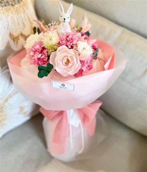 시들지않는생화프리저브드플라워 꽃다발센터피스 판매해요 중고장터 Gtksa