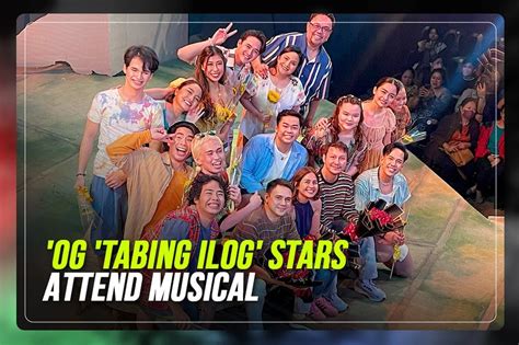 Original Tabing Ilog Stars Show Support For Musical Abs Cbn Entertainment