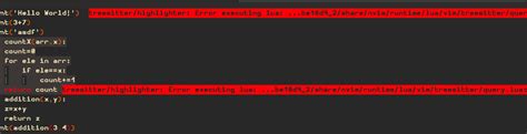 Need Help Setting Up Treesitter Rneovim