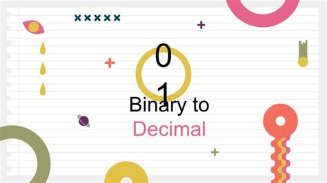 Binary To Decimalpptx Computing Technology And Computing