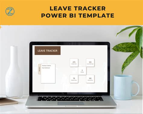 Employee Leave Tracker Power Bi Template Etsy