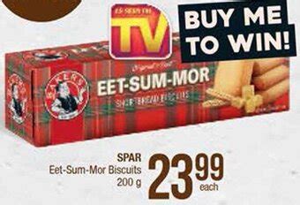 SPAR Eet Sum Mor Biscuits 200g Offer At Spar