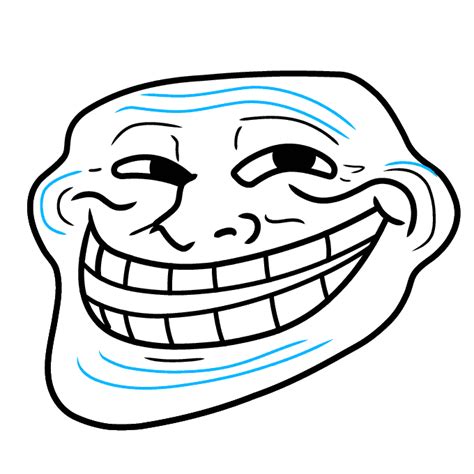 How To Draw Trollface Really Easy Drawing Tutorial