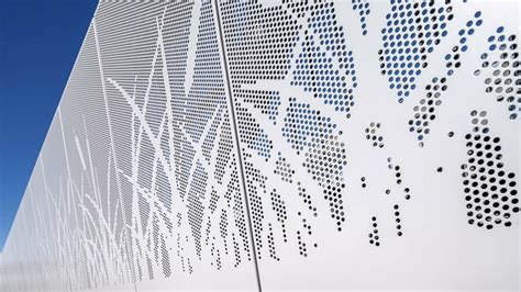 Metal Decorative Patterns Decorative Perforated Sheet With Brilliant