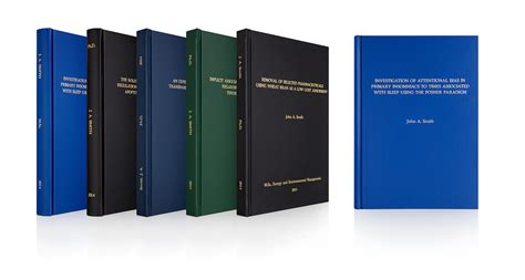 Thesis Binding — Downie Allison Downie Bookbinders