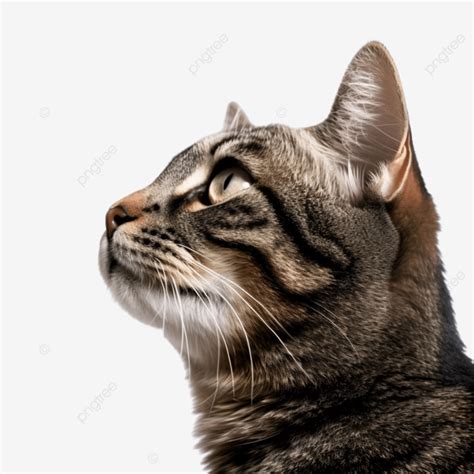 고양이 얼굴의 옆모습 고양이 보다 옆 Png 일러스트 및 이미지 에 대한 무료 다운로드 Pngtree
