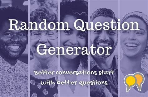 Creating Conversations Random Question Generator Civic Season