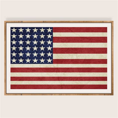 American Flag Art Etsy