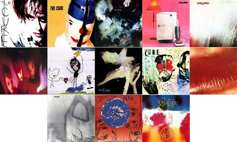 The Cure Album Covers