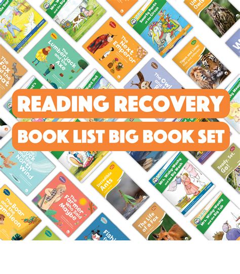 Reading Recovery Book List Big Book Set Hameray Publishing