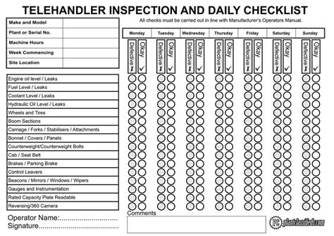 Telehandler Requirements At Ronald Wooton Blog