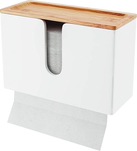 Houten Handdoekdispenser Geschikt Voor Servetten 1 Stuk