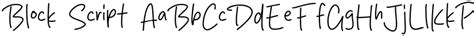 Block Script Font Download Free For Desktop And Webfont