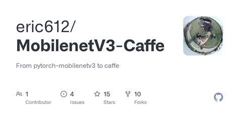 GitHub Eric MobilenetV Caffe From Pytorch Mobilenetv To Caffe
