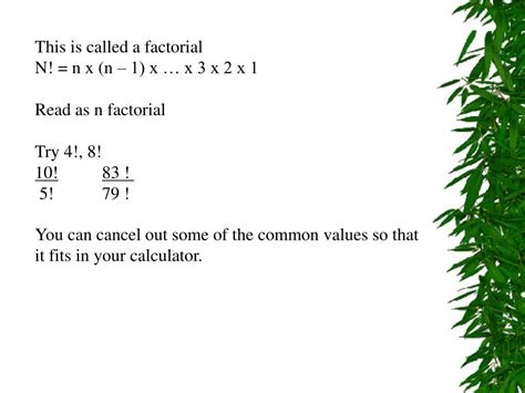 Ppt Factorials And Permutations Powerpoint Presentation Free