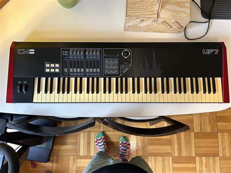76 Key Midi Keyboard Controller With Aftertouch Cme Uf7 Price Drop The Canadian Guitar Forum