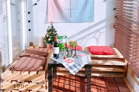 【아파트 인테리어】 낮에는 카페 밤에는 클럽으로 두얼굴의 베란다 집꾸미기 스타일