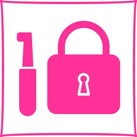 Lockpick Vector Icon 41111951 Vector Art At Vecteezy