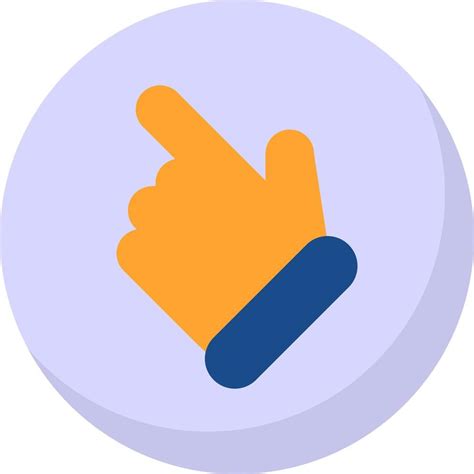 Hand Pointer Vector Icon Design 21263988 Vector Art At Vecteezy