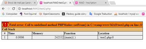 Résolu Envoi De Mail Par Scueto Page 1 Openclassrooms