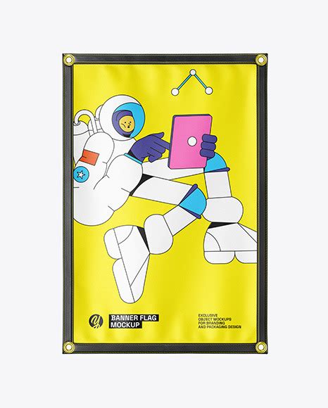 Camp Flag Mockup Psd Templates