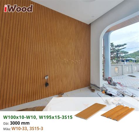 Ốp Trang Trí Tấm ốp Iwood W10 33 3s15 3 Tại Bình Thạnh Vn