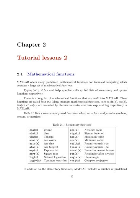 introduction to matlab pdf