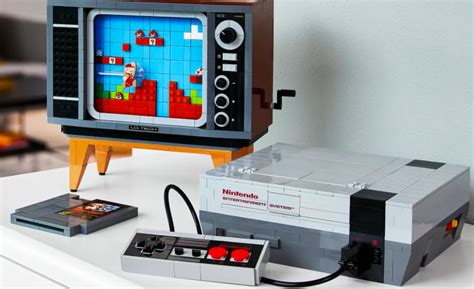 Lego Teams With Nintendo For Retro Super Mario Bros Nes Kit Maxim