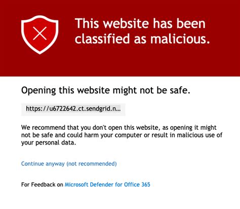 Configuring Safe Links In Microsoft Defender To Allow Mail For OpenText Core Security Awareness