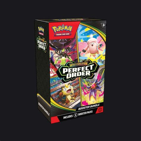 Pokémon Mega Evolution Perfect Order Booster Bundle 6 Packs