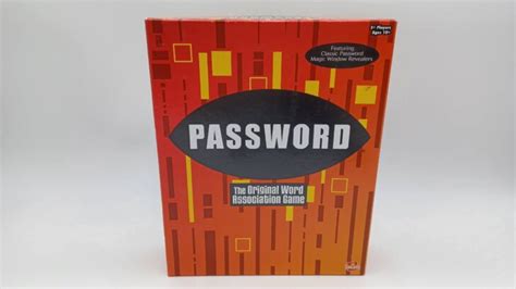 Password Board Game Rules For How To Play Geeky Hobbies