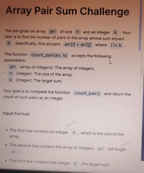 You Are Given An Array Arr Of Size N And StudyX